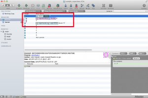 SourceTreeでgit cherry-pickを使う